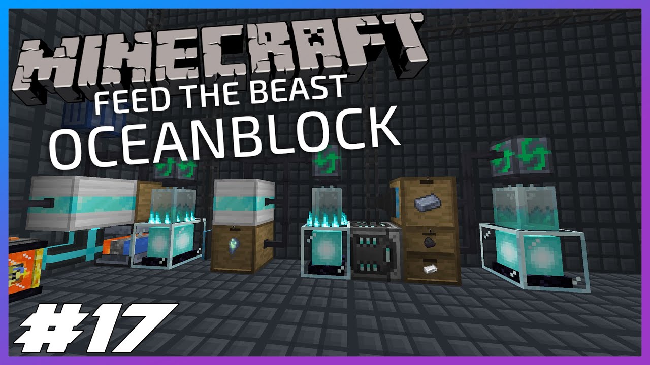 FTB OceanBlock Ep.17 FTB Jars Automation - YouTube