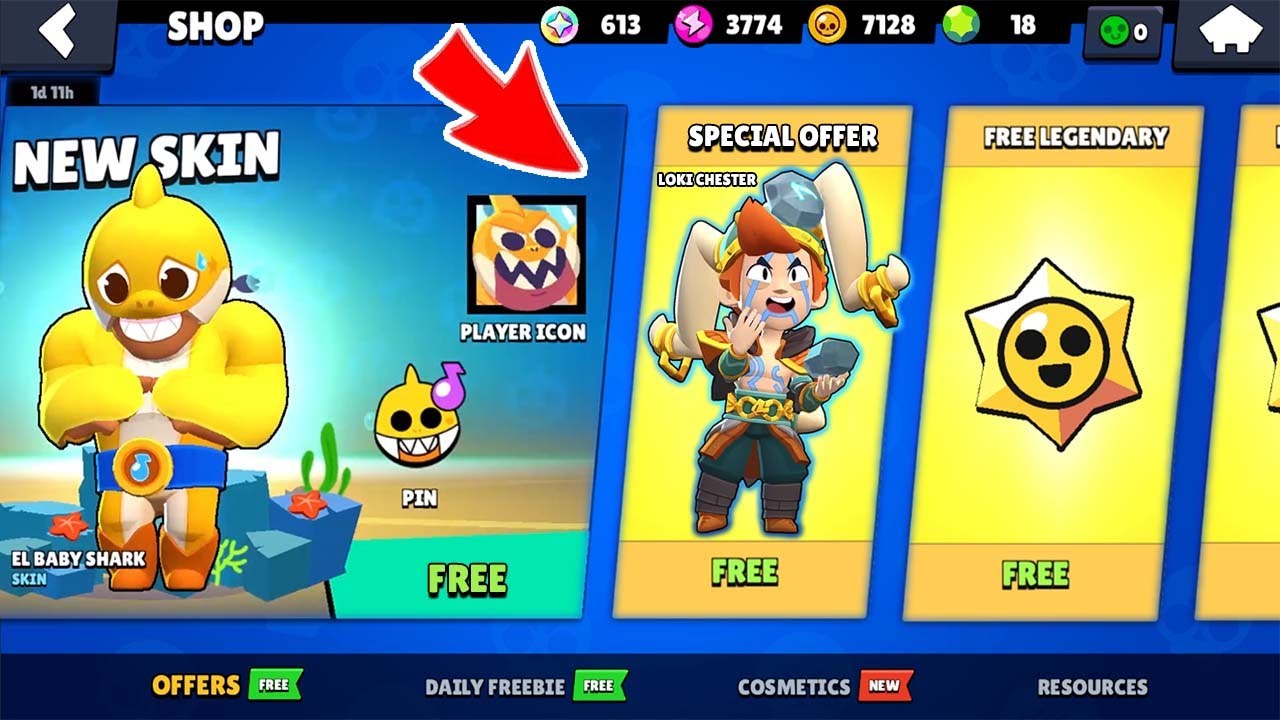 CLAIM!!!🔥 BABY SHARK😱 LEGENDARY NEW REWARDS😱🔥 16 NEW BRAWLERS😲 BRAWL ...