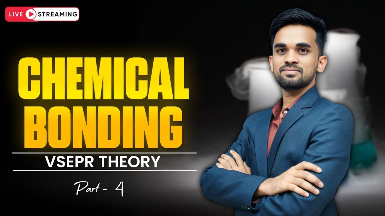 "Chemical Bonding | VSEPR Theory Explained | Part – 4 | Ajay Sir | NEET ...