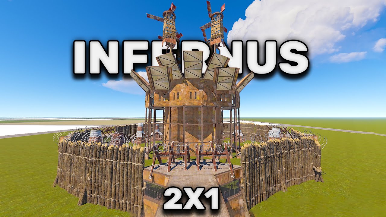 INFERNUS BASE SOLO/DUO/TRIO en RUST - YouTube