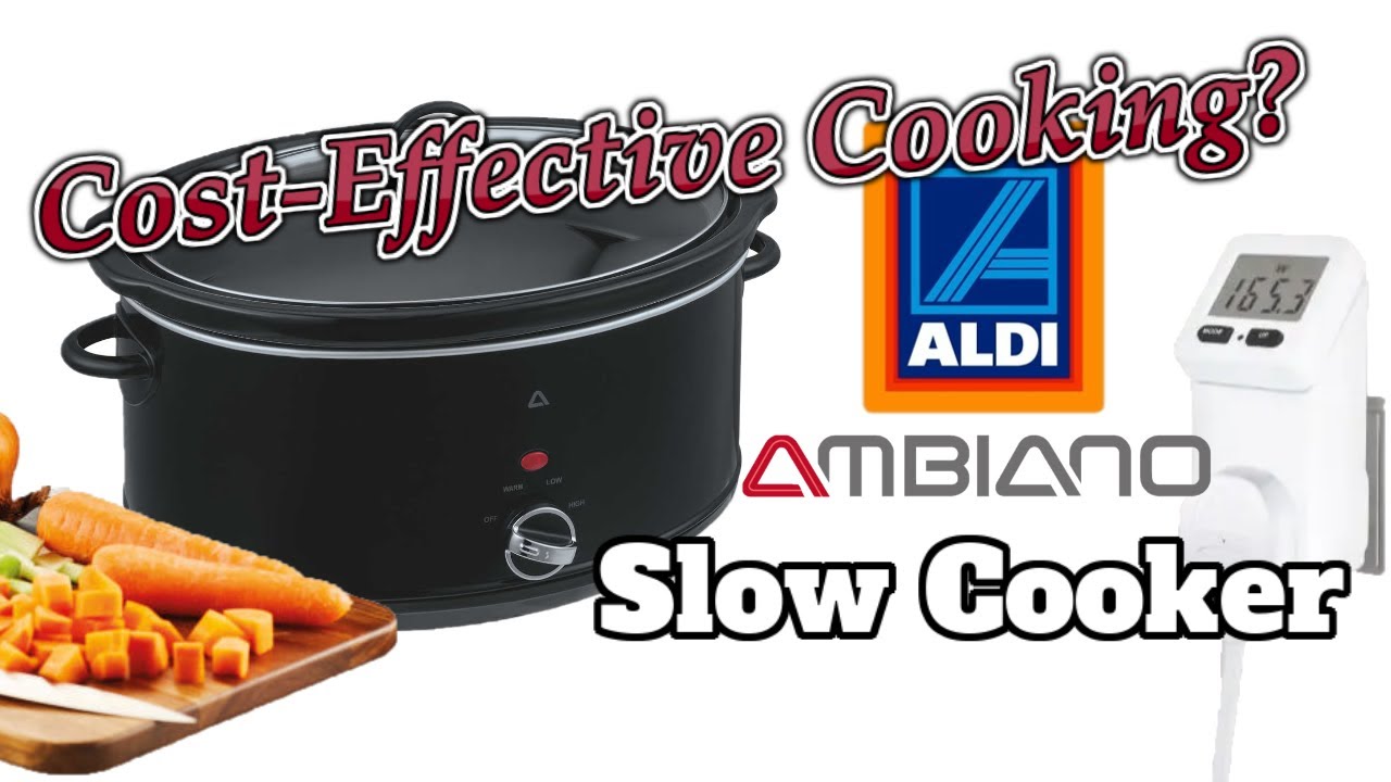 Aldi Slow Cooker | Energy-Efficient Cooking - YouTube