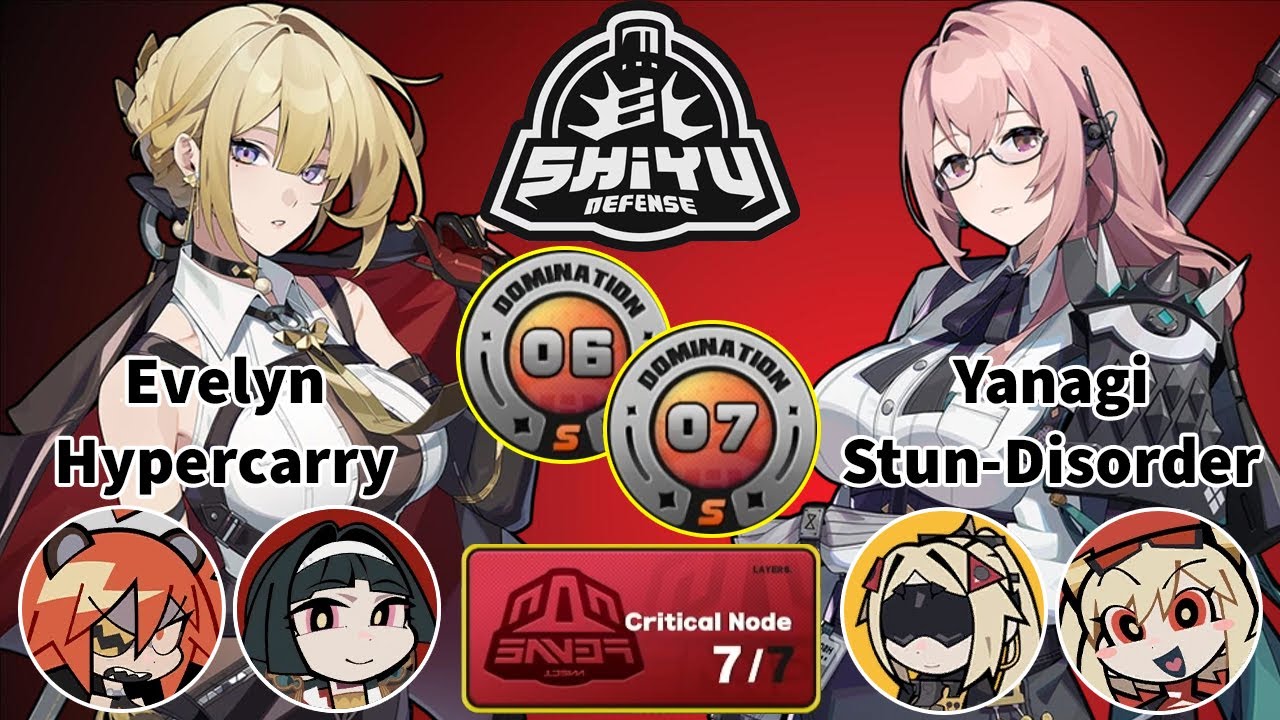 Shiyu Defense 1.7 | Evelyn Koleda Astra | Yanagi Trigger Burnice ...
