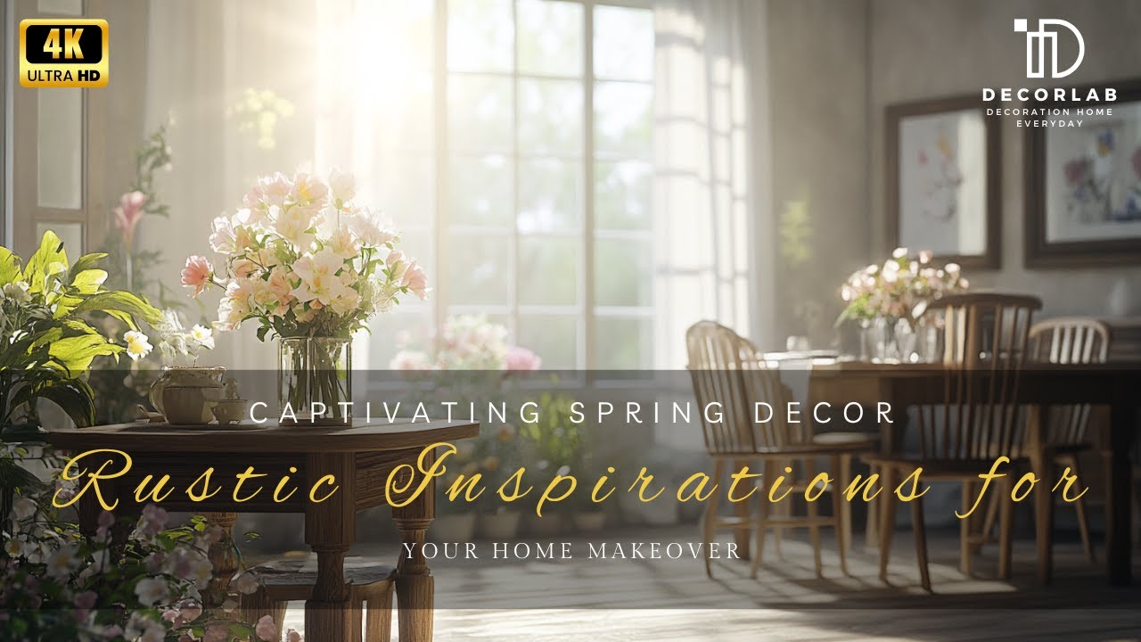 Captivating Spring Decor: Rustic Inspirations for Your Home Makeover ...
