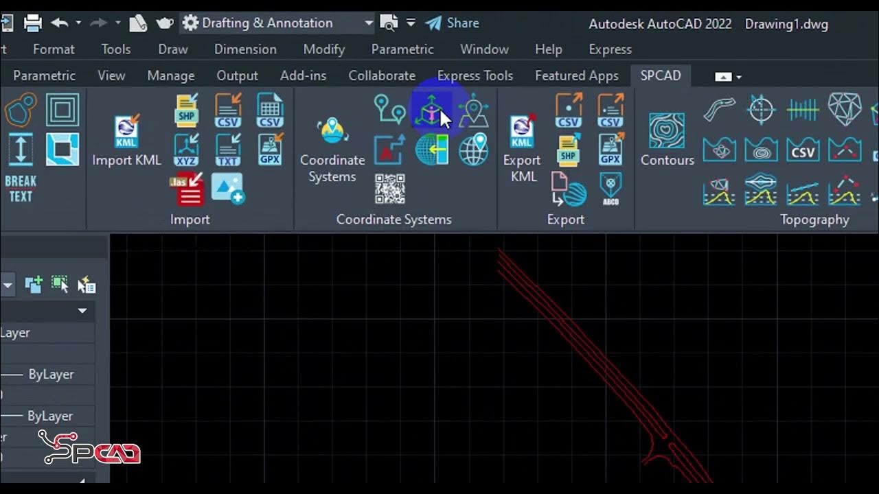 From Importing KML to Exporting drawing to Shapefile - YouTube