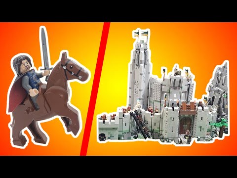 I BUILT a MASSIVE LEGO Lord of the Rings Display!! LEGO Lord of the ...