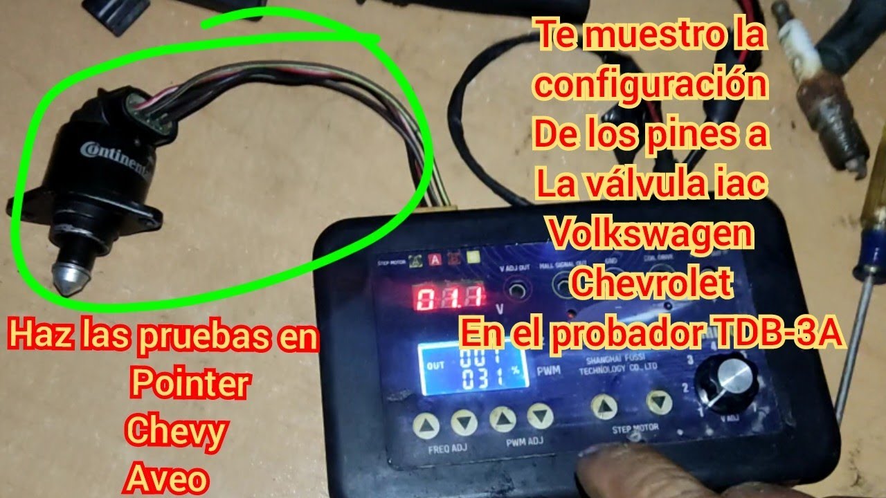 Aprende a poner el cableado de válvulas iac de línea Chevrolet y ...