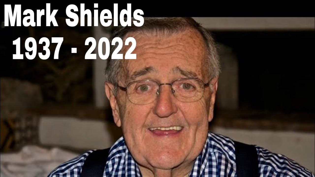 Mark Shields dies at 85 - YouTube