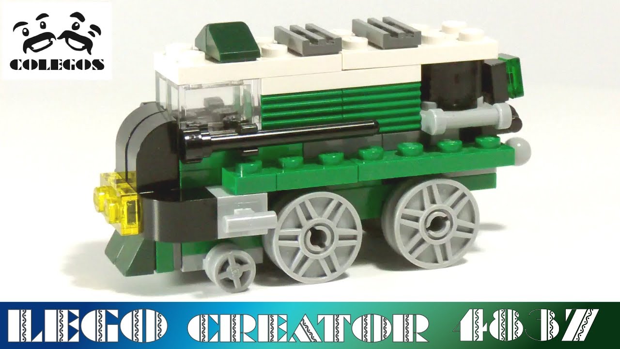 Lego Creator 4837 Mini Diesel Engine - Lego Speed Build - YouTube