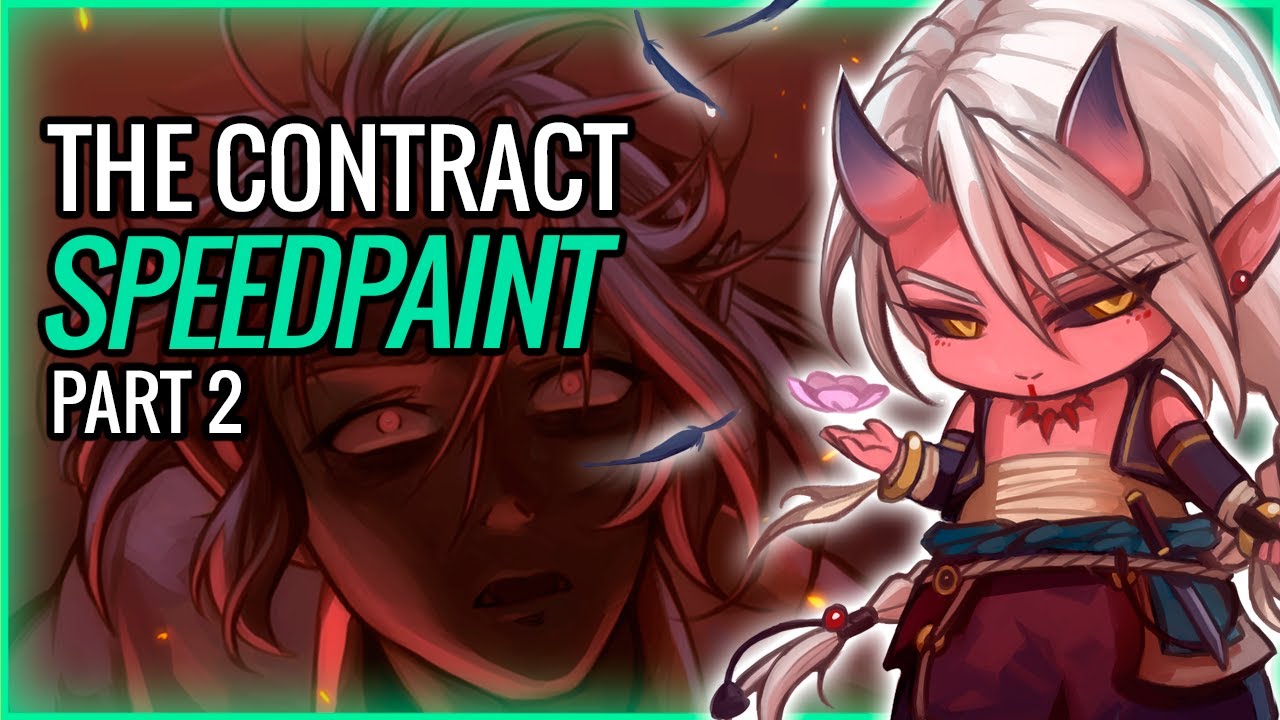 THE CONTRACT Part 2 (DND Demogorgon painting) | SPEEDPAINT - YouTube