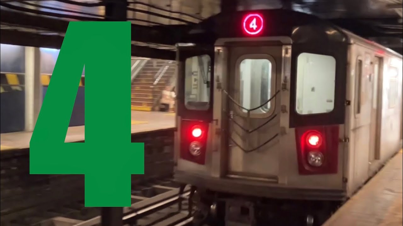 NYC Subway 2025: 4 Train (Brooklyn Bridge-Borough Hall) - YouTube