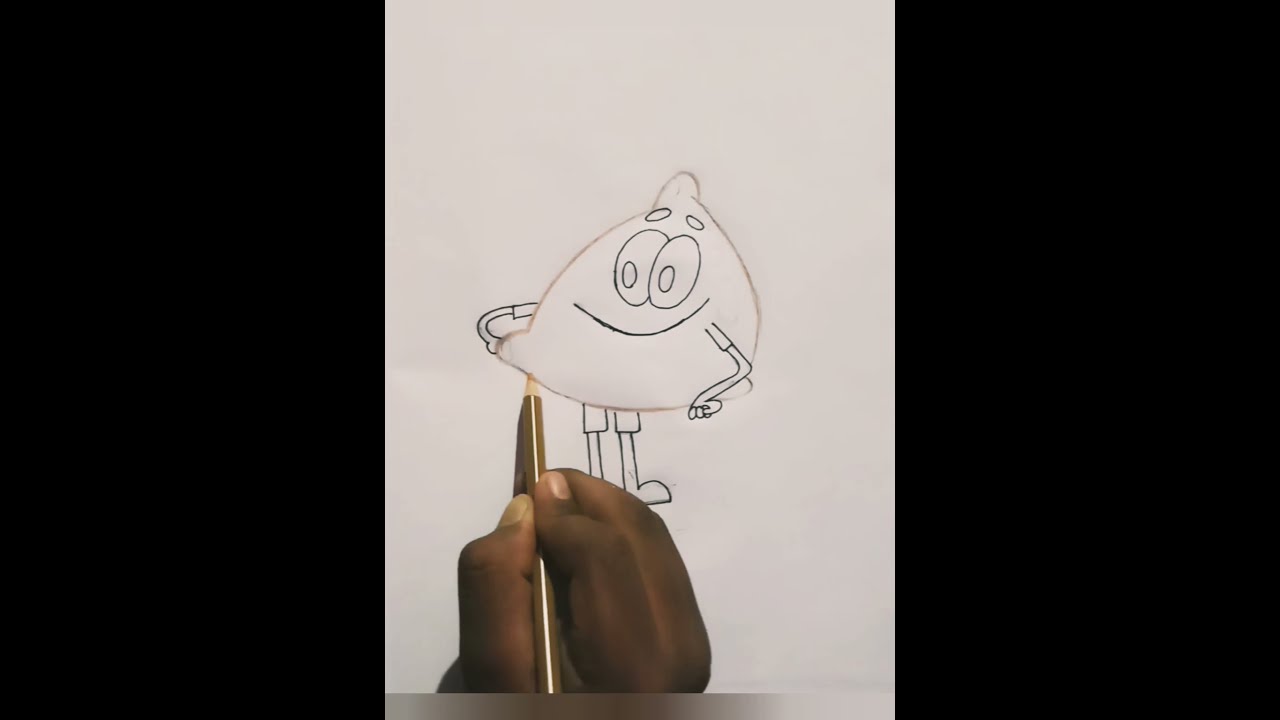 How to draw Simple Samosa 😋 - YouTube