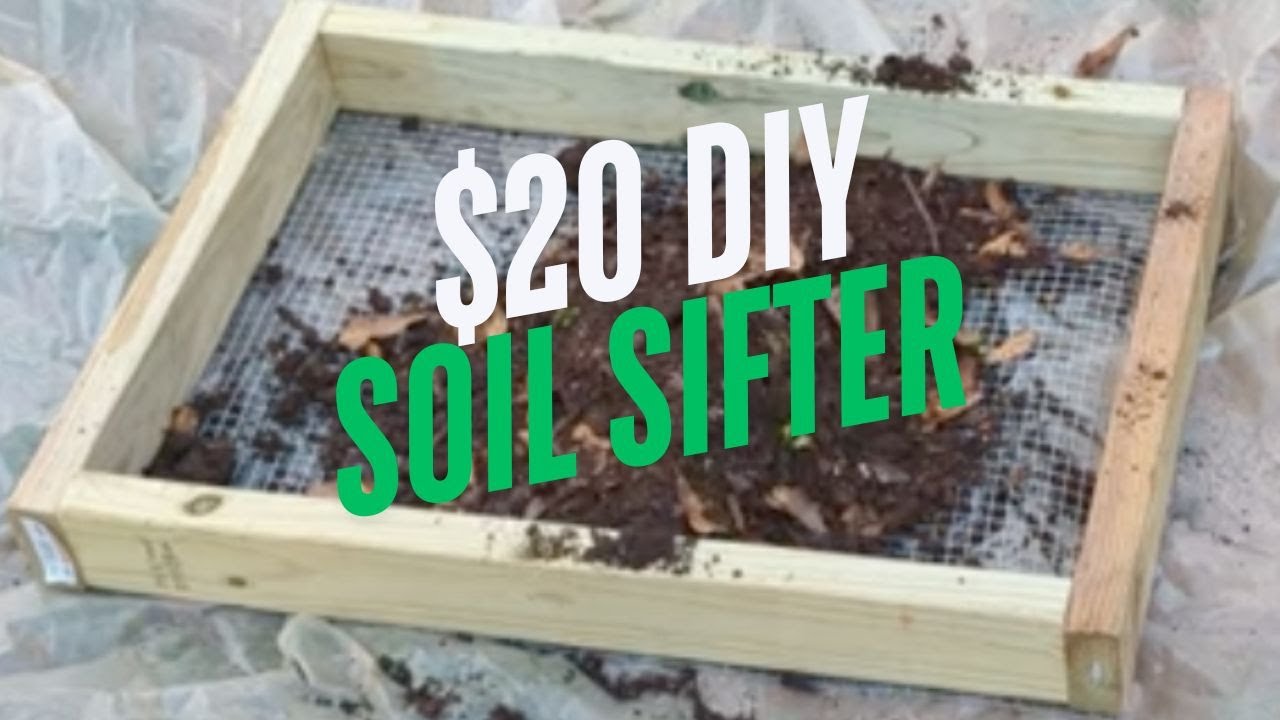 How to Build a Cheap, DIY Compost Sifter for $20 or Less! - YouTube