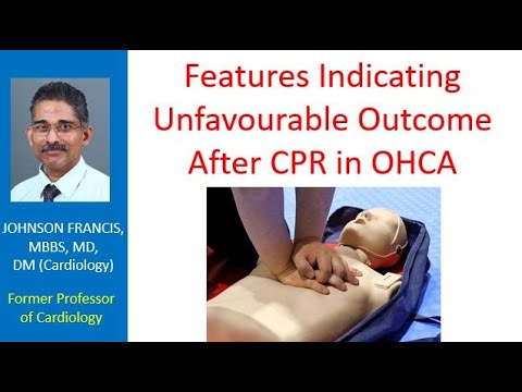 Features indicating unfavourable outcome after CPR in OHCA - YouTube