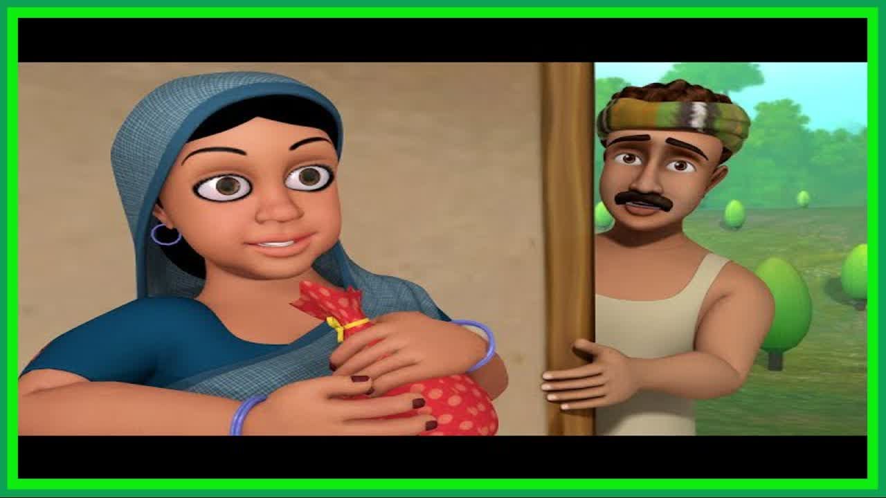 #Infobells | ஏமாற்றுக்கார பெண்மணி - பீர்பால் கதைகள் | Tamil Stories for ...