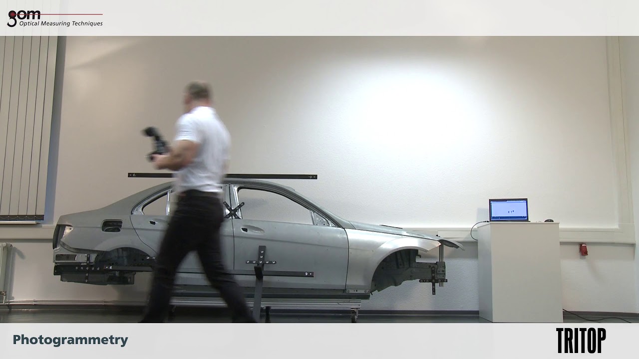 TRITOP - Measuring large scale objects - YouTube