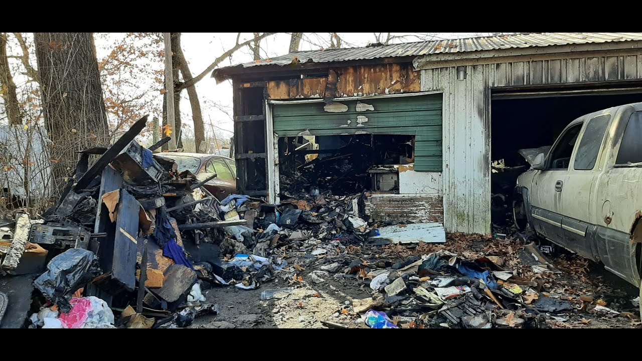 someone set my garage on fire from out outside (worst day of my life ...