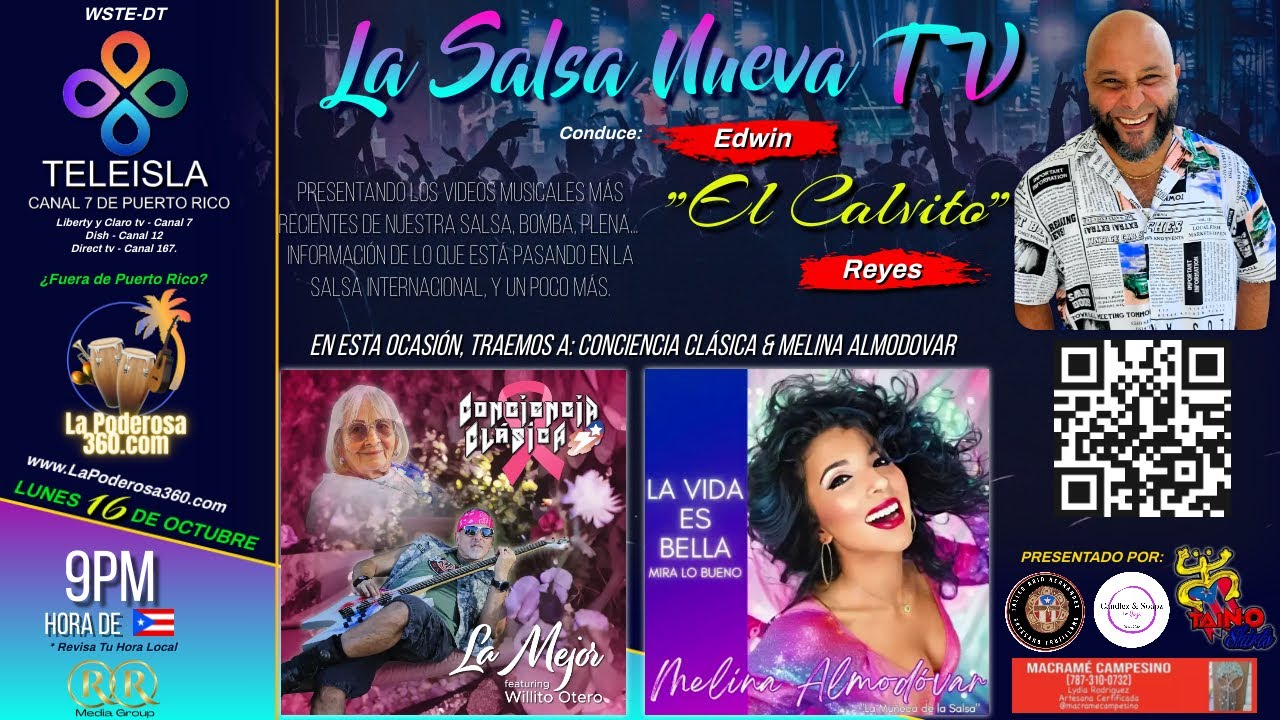"La Salsa Nueva TV"- Televisión de Puerto Rico (Canal 7, Teleisla ...