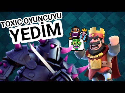 🤡Toxic oyuncuyu yenmedim (!) YEDİM🔥 / Clash Royale /By:Gacha Xavier ...