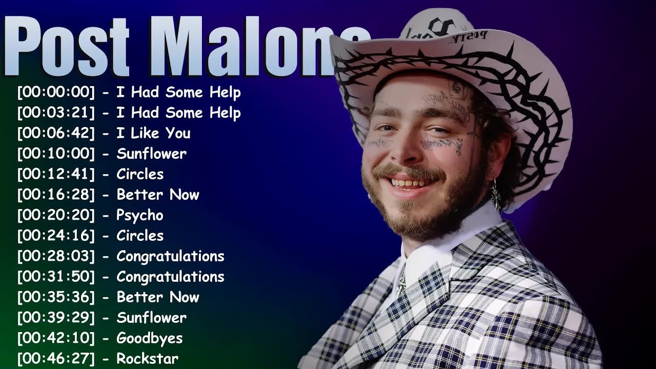 Post Malone Best Music Experience | Emotional Vibes & Signature Sound ...