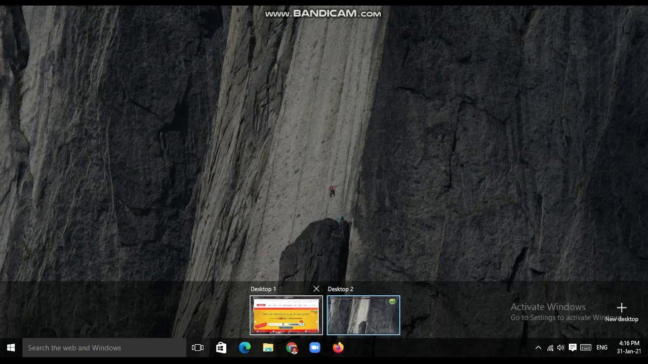 How To Use Multiple Desktops in Windows 10 | Windows 10//How to create ...