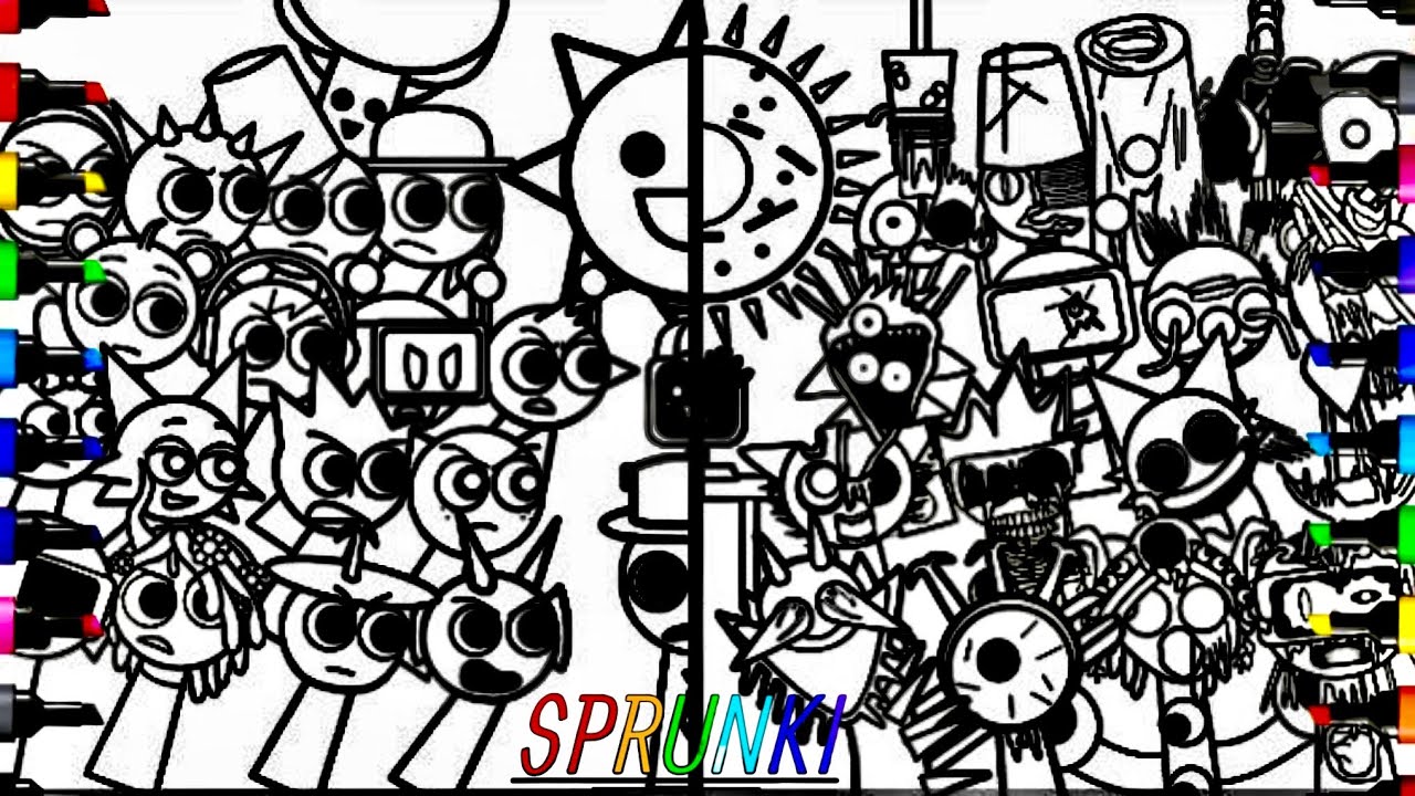 The Battle of the Bizarre : Sprunki vs. Phase 8! - YouTube