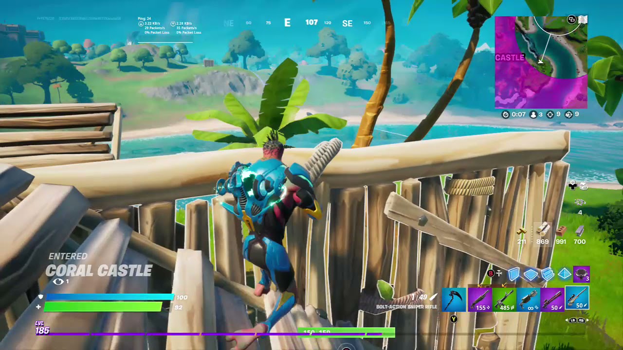 Fortnite c2 s7 solo win#14 - YouTube