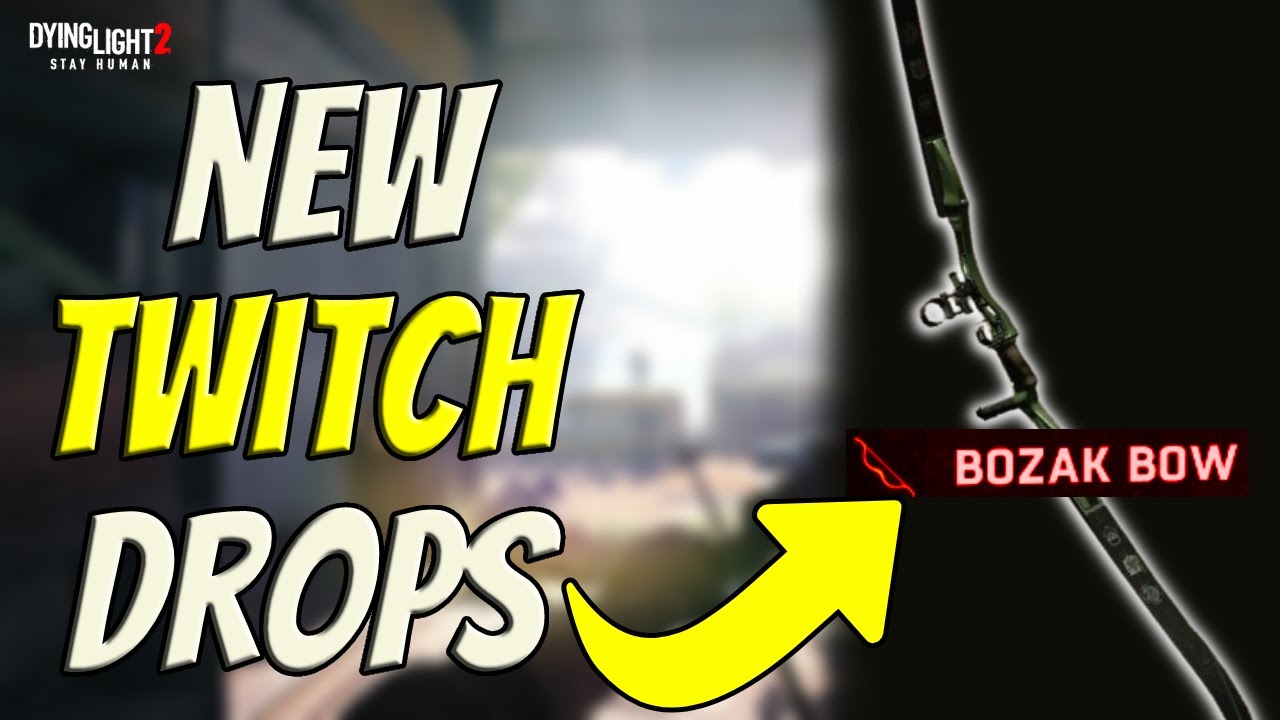**Updated Video In Description** New Bozak Bow Twitch Drop For Dying ...