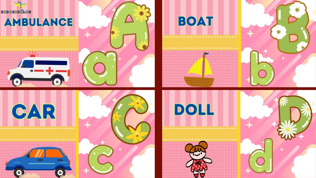 Learn ABC Alphabet for Children | Education ABC Nursery Rhymes - YouTube