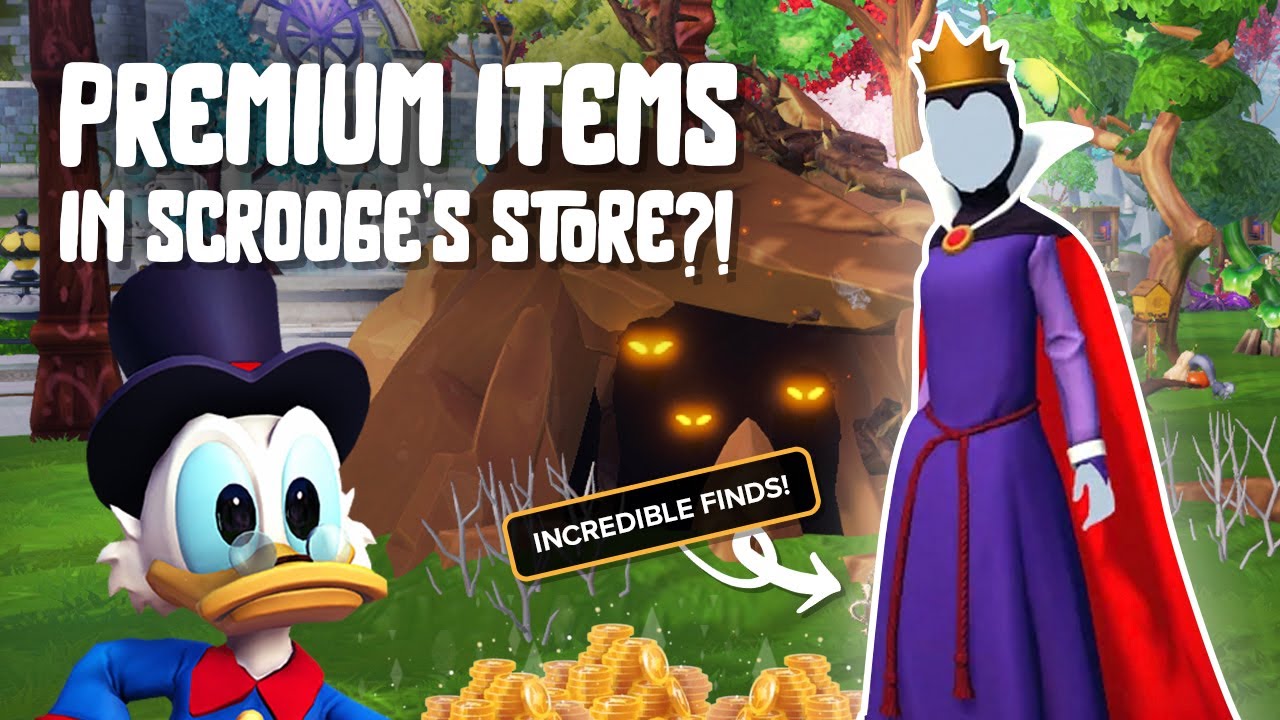 Premium-Quality Items in Scrooge's Store?! | Disney Dreamlight Valley ...