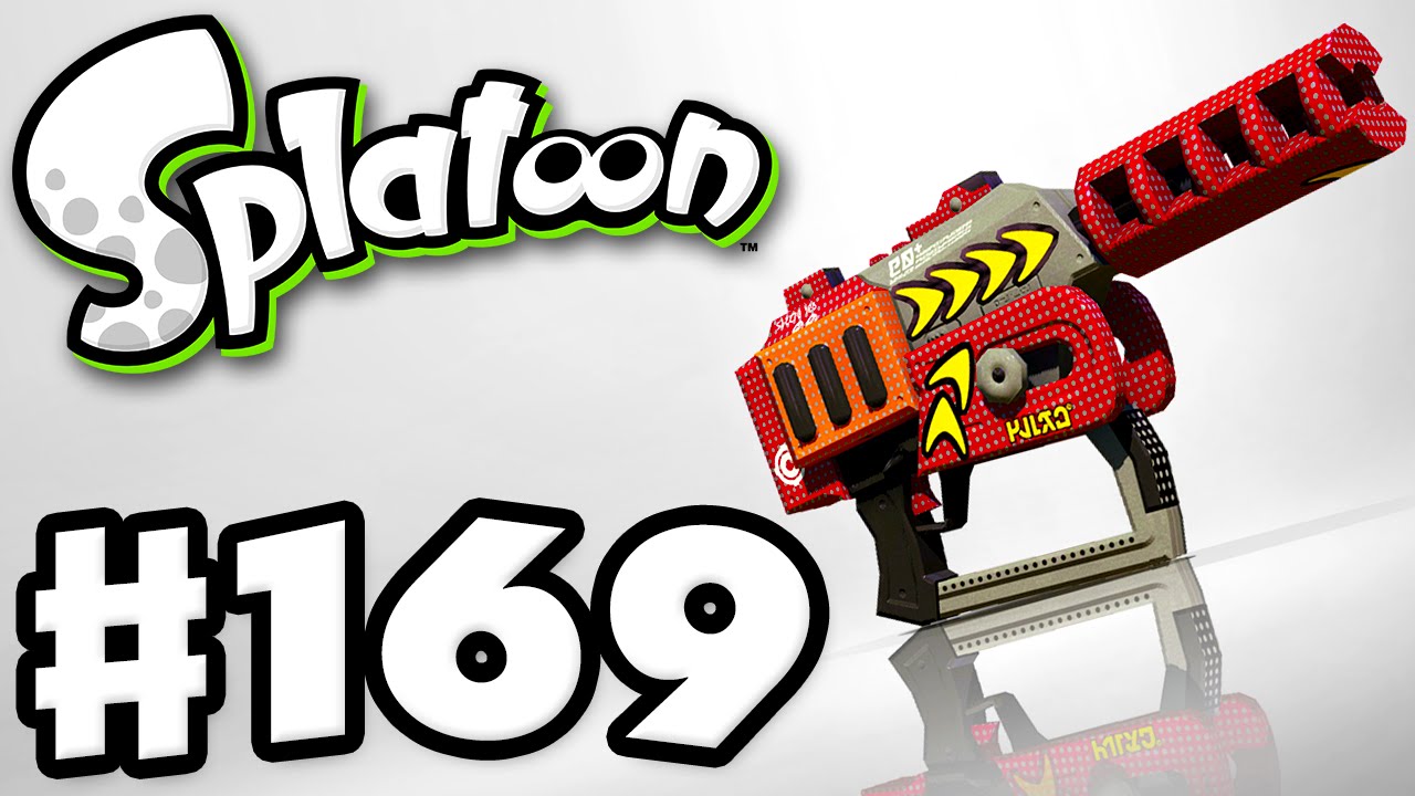 Splatoon - Gameplay Walkthrough Part 169 - Rapid Blaster Pro Deco ...