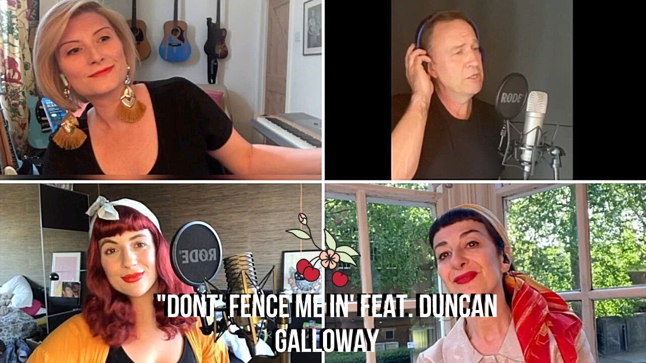 Don't Fence Me In - The Puppini Sisters ft. Duncan Galloway - YouTube