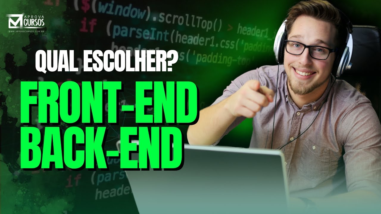 Desenvolvedor: Front-End vs Back-End – Qual Escolher? - YouTube