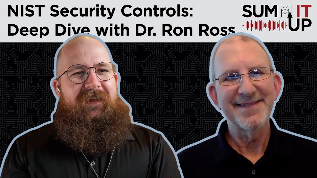 NIST Security Controls: Deep Dive with Dr. Ron Ross - YouTube