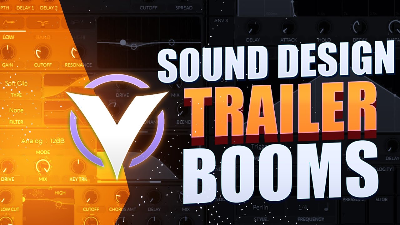 How To Sound Design Trailer Booms (using Vital) - YouTube
