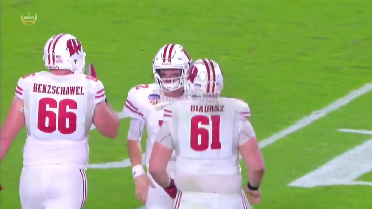 David Edwards (WI RT #79) vs. Miami (2017) - YouTube