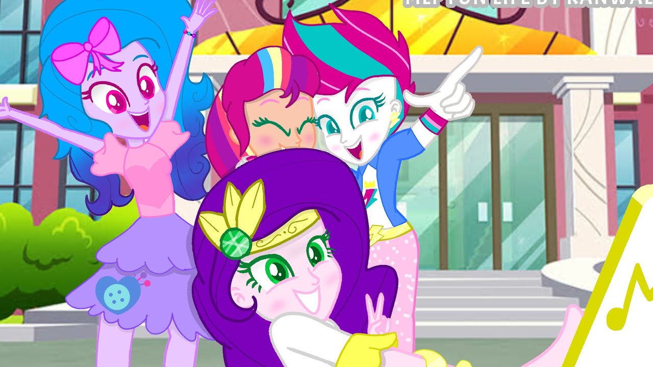 Best Friends Selfie! | MLP G5 Mane 4 in Equestria Girls style | MLP FUN ...