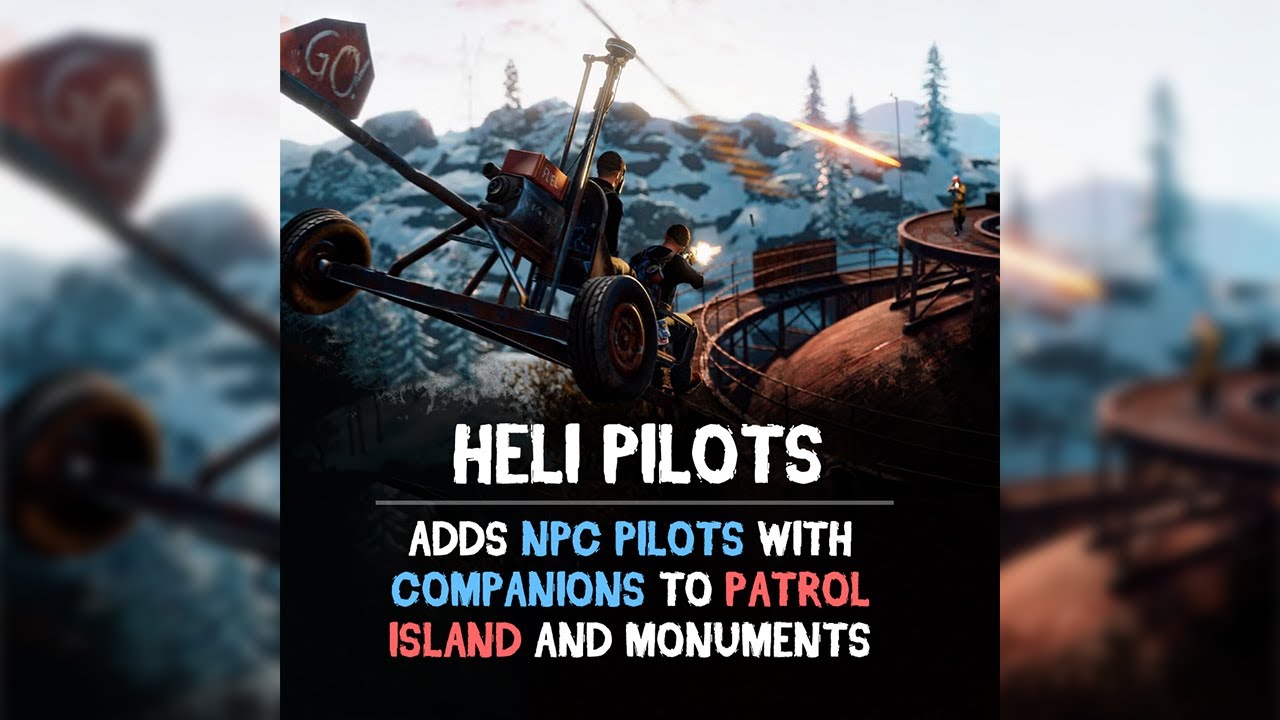 Heli Pilots - Rust Plugin Demo - YouTube