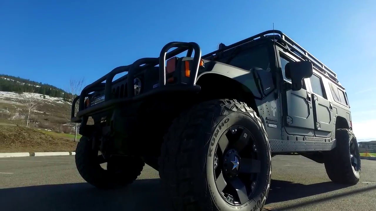 Custom Duramax Hummer H1 - YouTube