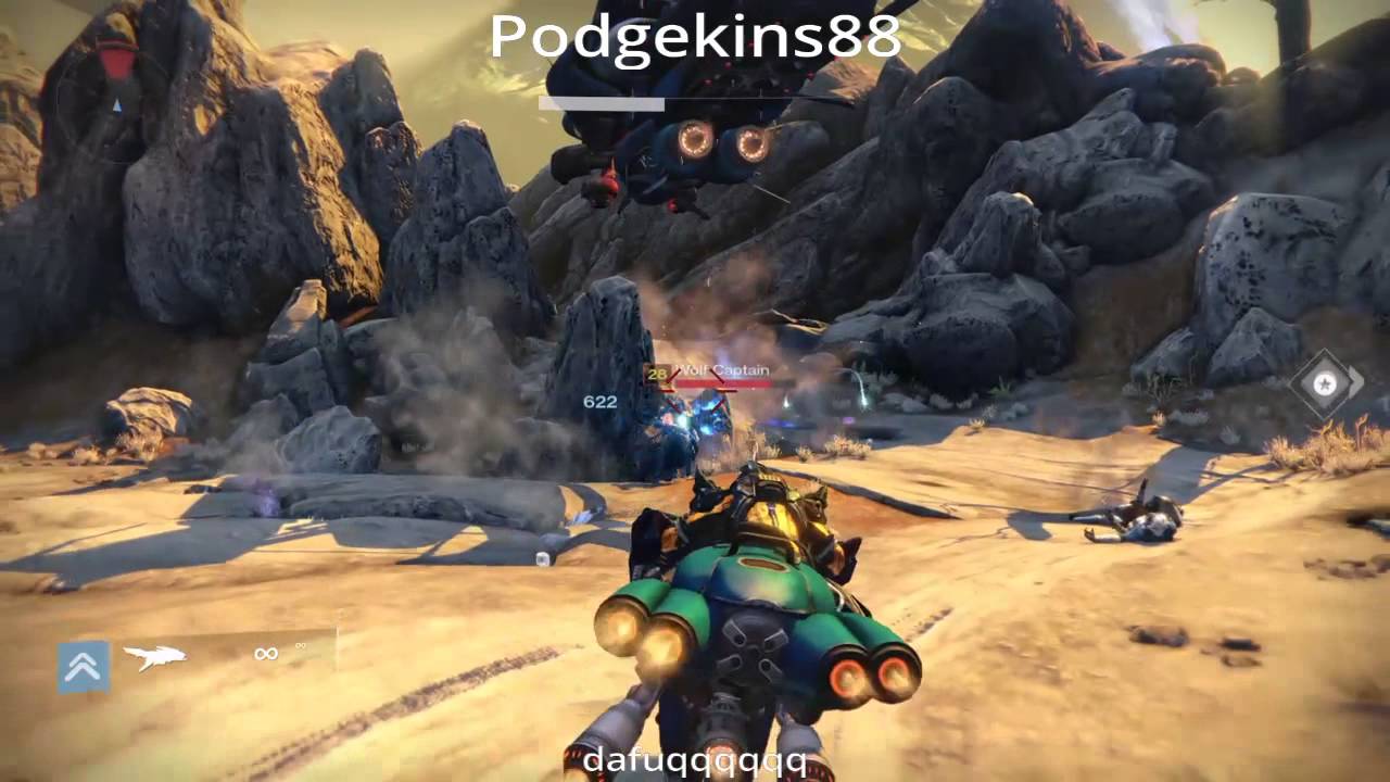 Heavy Pike in the ember caves Destiny - YouTube