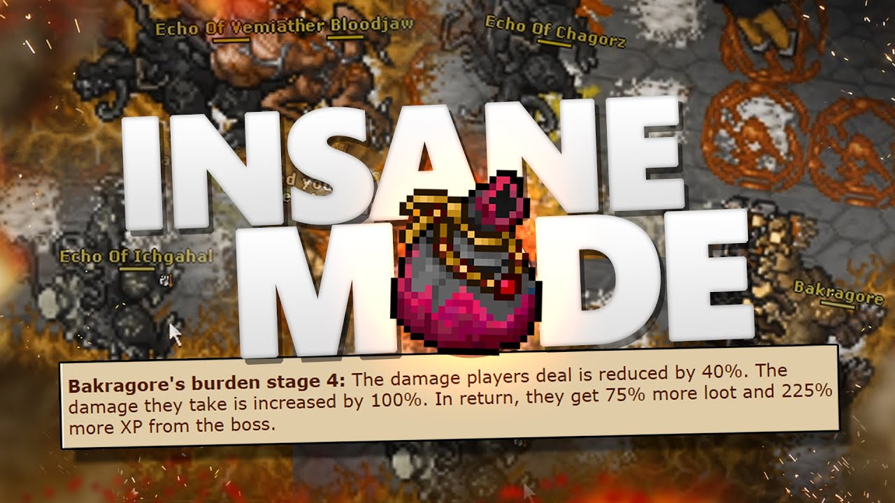 FINAL BOSS MODE INSANE! 5 BOSSES SAME ROOM! | NORMAL BAKRAGORE DONE ...