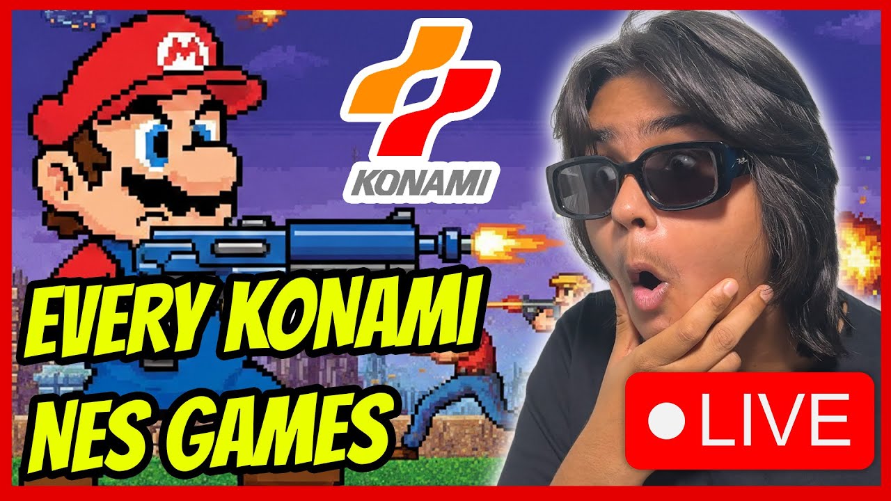 🔴FULL SCREEN | Every Konami game on NES | Indian Retro Gamer #konami ...