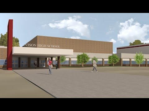 Davison High School New West Entrance - YouTube