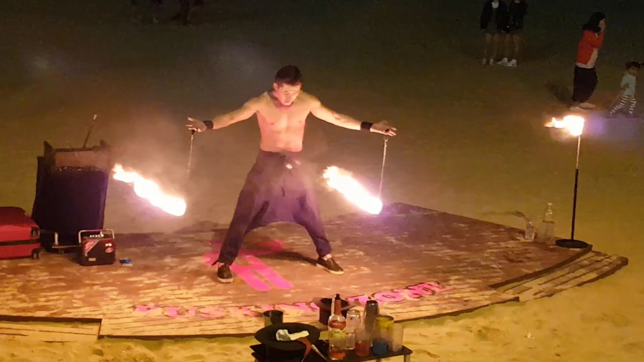 해운대 불쇼 하이라이트 마술쇼, Haeundae Fireworks Highlights of Magic Show - YouTube