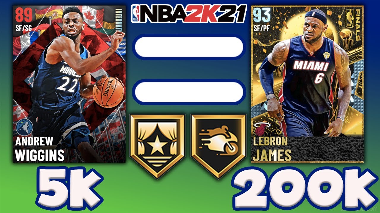 RUBY ANDREW WIGGINS GAMEPLAY! HE IS A BUDGET LEBRON JAMES IN NBA 2K21 ...