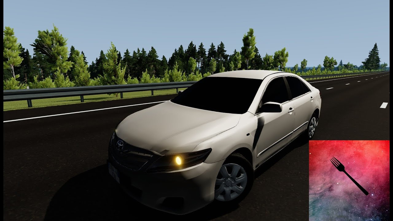 [ARCHIVNÍ VIDEO] BeamNG.drive MOD- (2011) Toyota Camry GL FWD M5 E351 2.4 I4 2AZ-FE driving ...