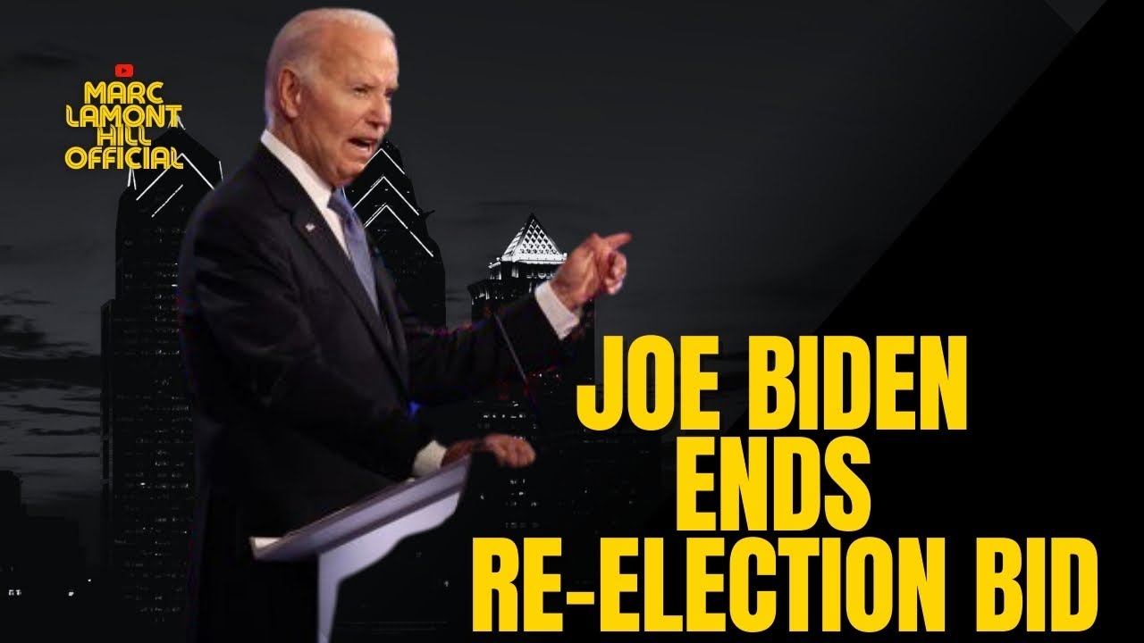 Joe Biden STEPS DOWN Announcing He Won't Seek Re-Election!!! - YouTube