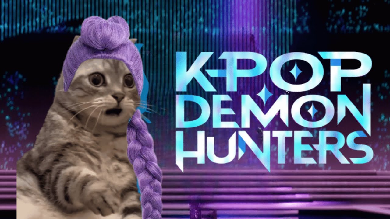 K-Pop Demon Hunters… But They’re All Cat Memes! - YouTube