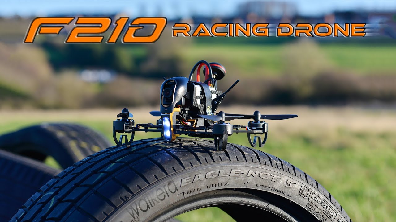 F210 - Racing Drone - Fast Passes and Flipping - YouTube