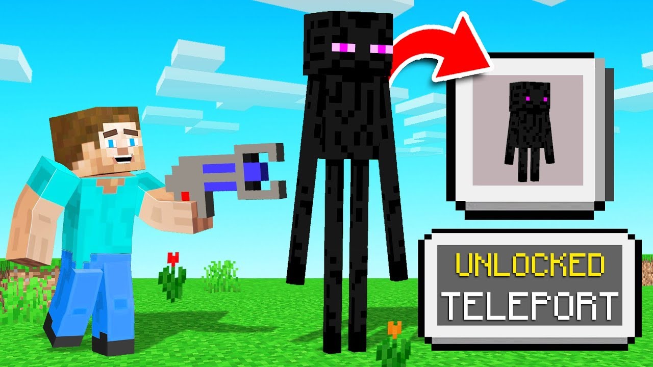 We TURNED MOBS Into ITEM PETS! (Minecraft) - YouTube