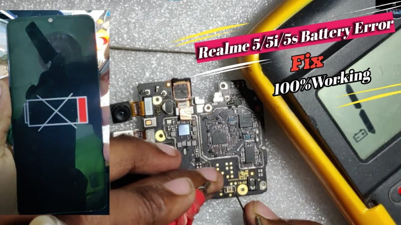 Realme 5i Battery Connection Error Realme 5 Chargin Error - YouTube